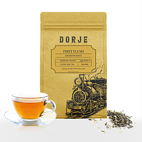 Buy Dorje First Flush Darjeeling Black Tea - With Intense Fruity Flavour Online at Best Price of ...