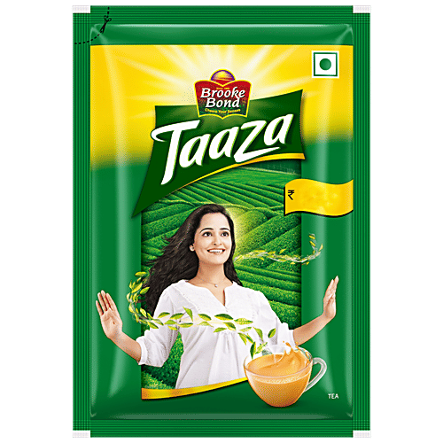 Buy Taaza Tea Leaves - Refreshing Flavour & Aroma Online at Best Price ...
