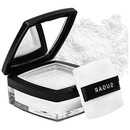 Buy Sugar Cosmetics All Set To Go Translucent Powder - Light Weight ...