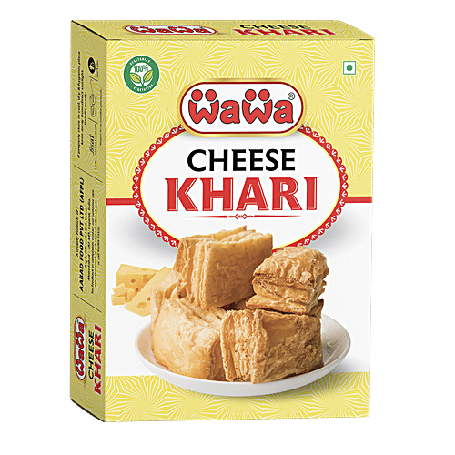 Buy Wawa Cheese Khari - Vegetarian Puff, Teatime Snack Online at Best ...