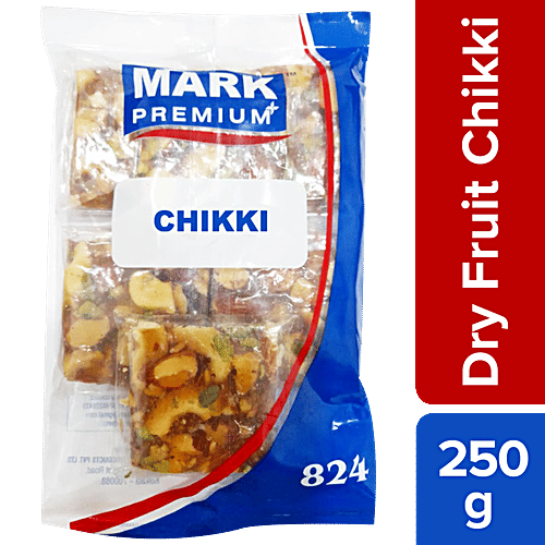 Buy Maark Premium Chikki - Mixed Dry Fruit, Roasted, Crunchy & Healthy ...