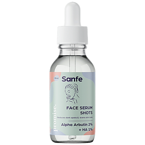 Buy Sanfe Promise Face Serum Shots With Alpha Arbutin - Helps Reduce ...