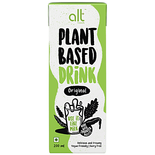 Buy alt foods Plant Based Drink - Original, Made With Sprouted Millets ...