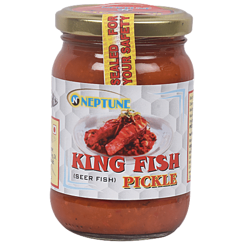 Buy Neptune King/Seer Fish Pickle - Non Vegetarian Condiment, Served As ...