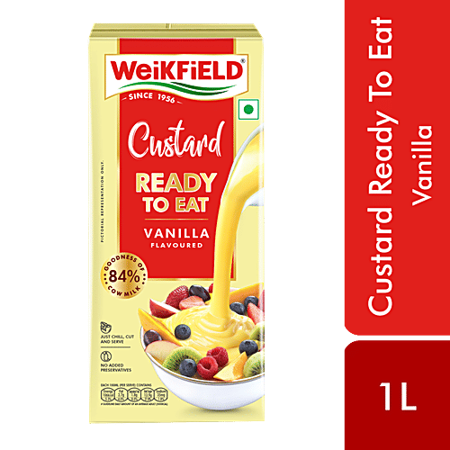 Buy Weikfield Vanilla Flavoured Ready To Eat Custard Online at Best ...