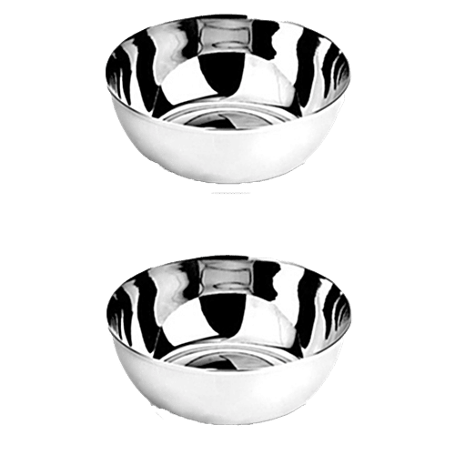 Buy Petals Stainless Steel Curry Bowl/Watti/Katori/Vati - 8 Cm ...