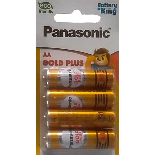 Buy Panasonic Gold Plus Zinc Carbon Battery - R6NDG, AA, 1.5 V Online ...
