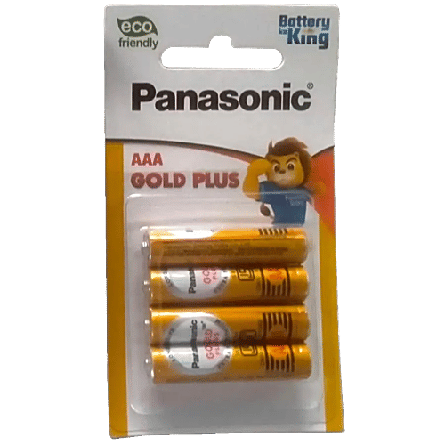 Buy Panasonic Gold Plus Zinc Carbon Battery - R03NDG, AAA, 1.5 V Online ...