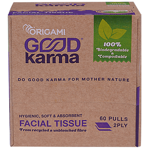 Buy Origami Good Karma Facial Tissue - 2 Ply Online at Best Price of Rs ...