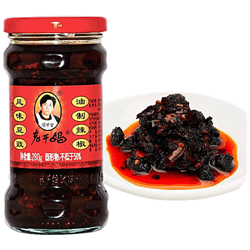 Buy Laoganma Chilli Oil Sauce With Fermented Soybeans - Spicy Online at ...