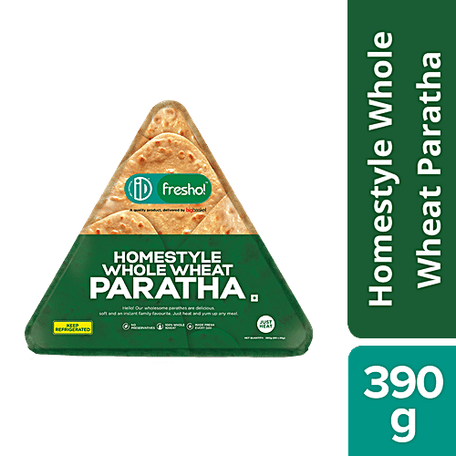 Buy iD fresho! Homestyle Whole Wheat Paratha Online at Best Price of Rs ...
