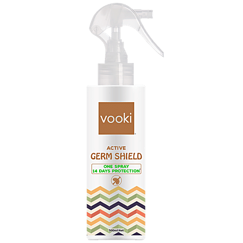 Buy Vooki Germ Shield Spray - 14 Days Long-Lasting Protection, Kills 99 ...