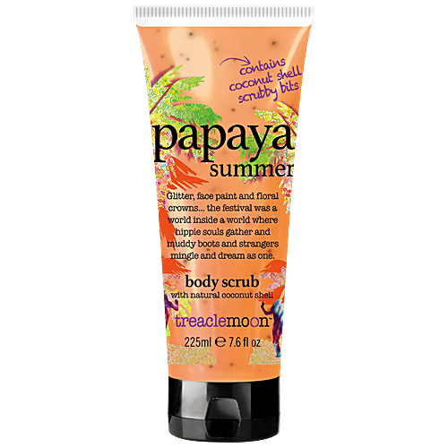 Buy Treaclemoon Papaya Summer Body Scrub - Soothing & Relaxing, Vegan ...