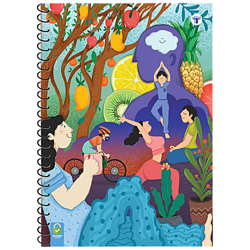 Buy Target Publications Single Line A4 Long Ruled Notebook - Spiral ...