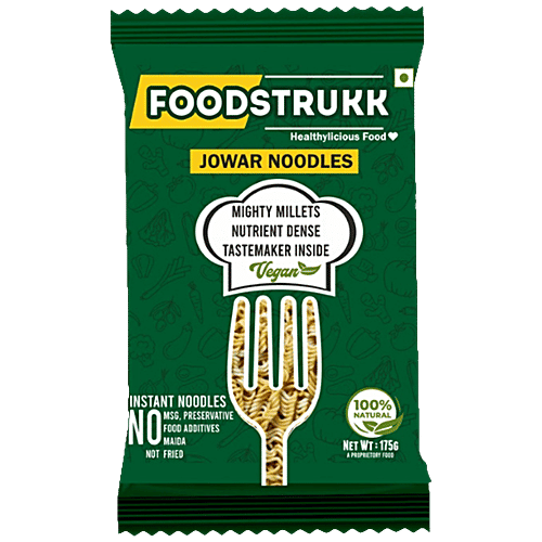 Buy Foodstrukk Jowar Instant Noodles - With Spicy Tastemaker Inside, No ...