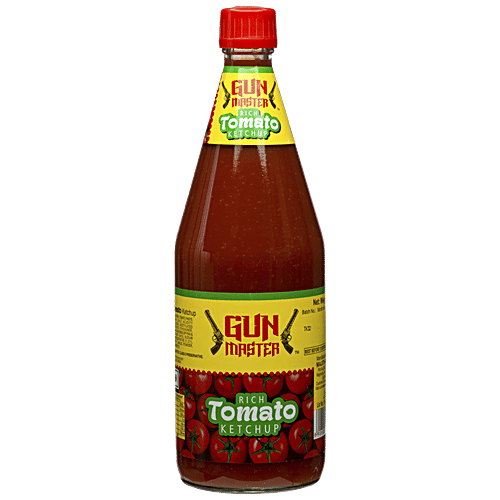 Buy Gun Master Tomato Ketchup - Versatile Condiment. Served With Fried Food, For Dip, Spread ...
