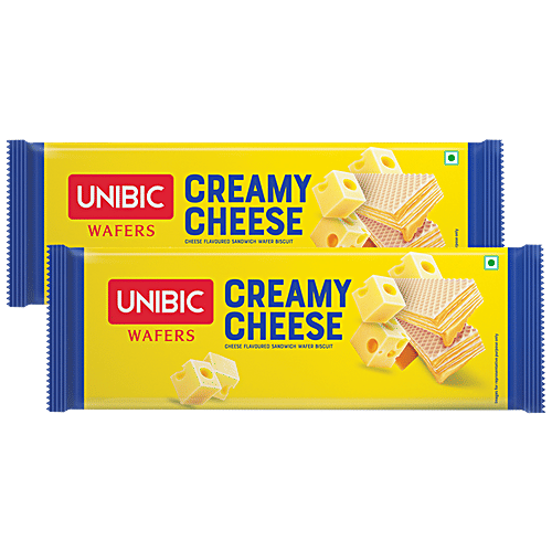 Buy Unibic Wafers - Creamy Cheese Sandwich Biscuits, Light, Crispy ...