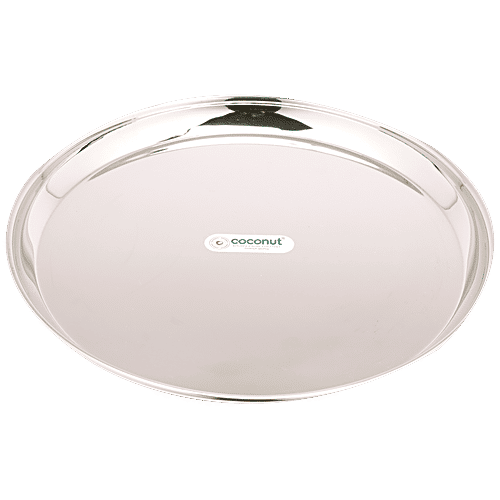 Buy Coconut Stainless Steel Beeding Plate - Premium, Durable, Rustproof ...