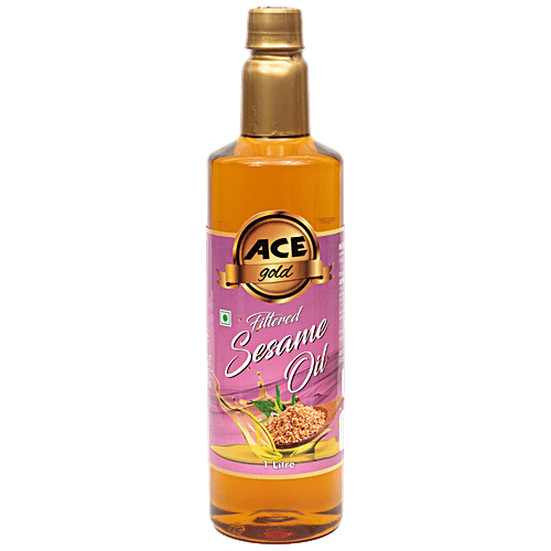 Buy Ace Gold Filtered Sesame Oil - Loaded With Vitamins & Minerals, No ...