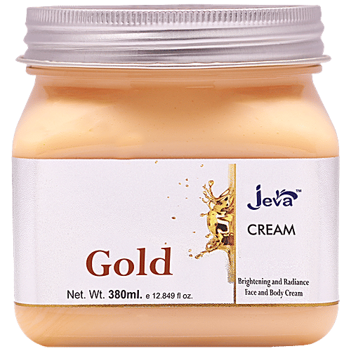 Buy Jeva Gold Brightening & Radiance Face & Body Cream - For Smooth ...