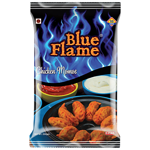 Buy Blue Flame Chicken Momos - Ready To Steam/Fry Dumplings, For ...