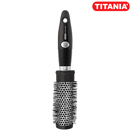 Buy Titania Hair Styling Brush - With Rubber Handle, Durable, Large ...