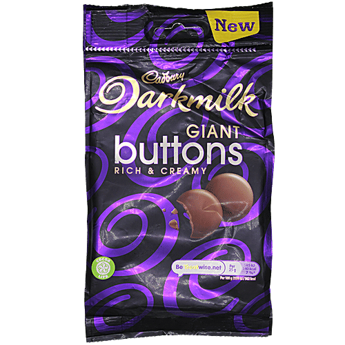 Buy Cadbury Dark Milk - Giant Buttons, Rich & Creamy Online at Best ...
