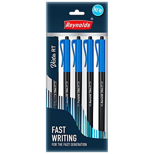Buy Reynolds Vista RT Ball Pen Set - Blue Online at Best Price of Rs 34 - bigbasket