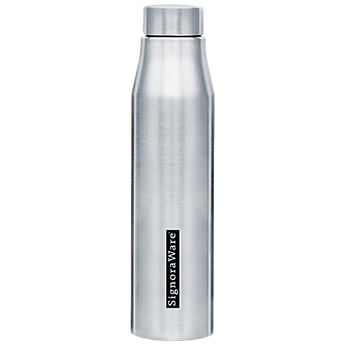 Buy Signoraware Hunt Single Walled Stainless Steel Fridge Water Bottle ...
