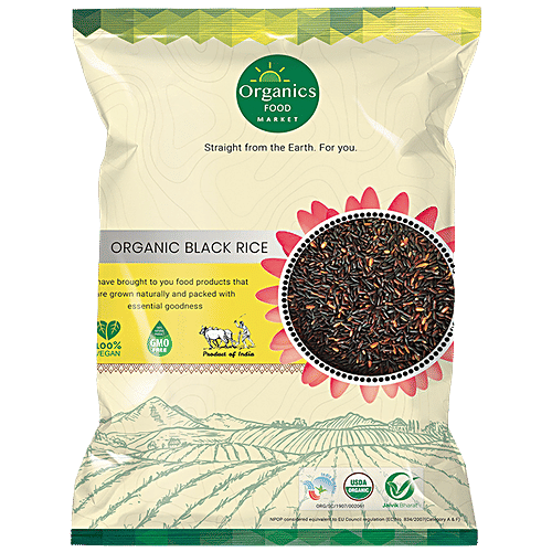 Buy Organics Food Market Black Rice - Gluten Free, Easy To Digest ...