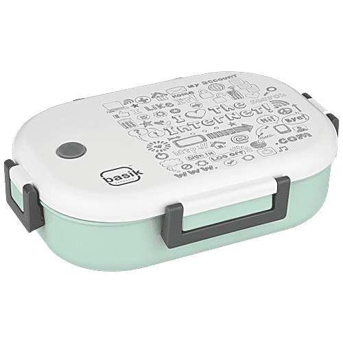 Buy Basik LUNCH PRO Assorted Stainless steel Lunch Boxes Online at Best ...