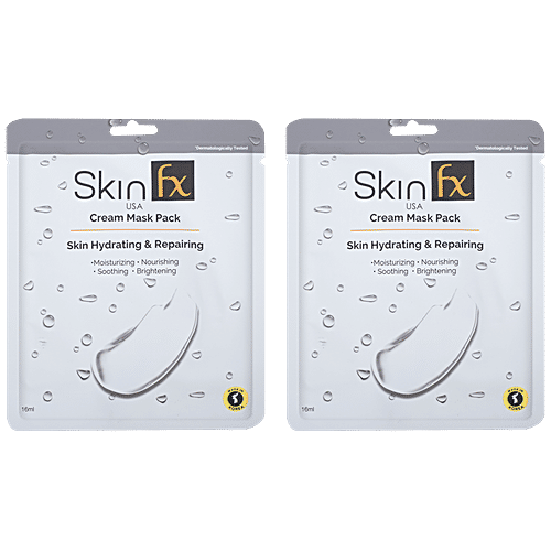 Buy Skin Fx Hydrating & Reparing Cream Facial Sheet Mask Online at Best ...