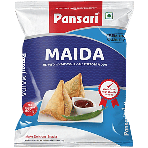 Buy PANSARI Maida - Finely Milled & Refined Wheat Flour Online at Best Price of Rs 60 - bigbasket