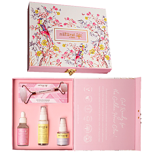 Buy Natural Vibes Natural Vibes Glow Getter Gift Set With Rose Quartz ...