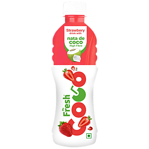 Buy Mr. Fresh Coco Strawberry Drink With Nata De Coco - Refreshing ...