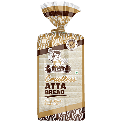 Buy Aabad Crustless Atta Bread Online at Best Price of Rs 55 - bigbasket