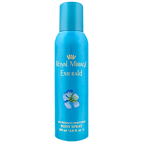 Buy Royal Mirage Emerald Deodorant Perfumed Body Spray - Provides Long ...
