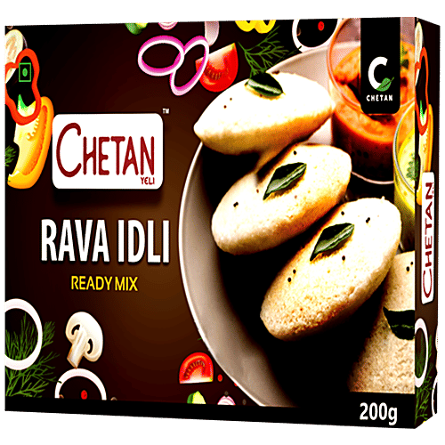 Buy CHETAN YELI Rava Idli - Ready Mix, Rich In Fibre, South Indian ...