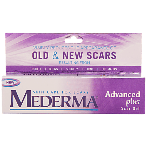 Buy Mederma Advance Plus Scar Gel - Reduces Old & New Scars Online at ...