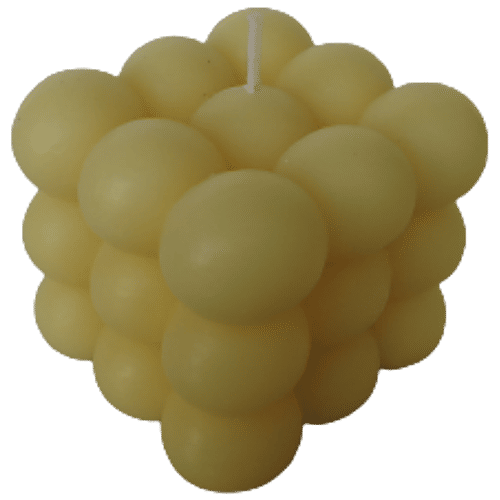 Buy VC Bubble Candle - Scented, Toxin-Free, For Home Decor, Yellow Online at Best Price of Rs ...