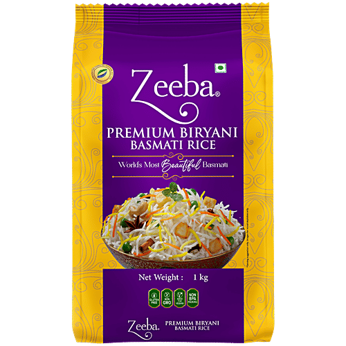 Buy Zeeba Premium Biryani Basmati Rice Online at Best Price of Rs null ...