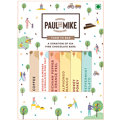 Buy Paul And Mike Chocolate Gift Box - No Refined Sugar, Natural ...