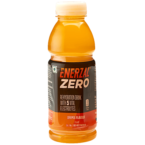 Buy Enerzal Zero Rehydration Drink With 5 Vital Electrolytes - Orange ...