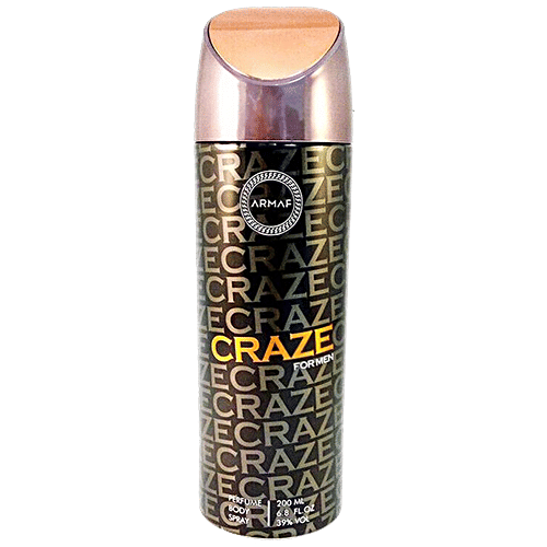Buy Armaf Craze - Perfume Body Spray, Long-lasting Fragrance, For Men ...