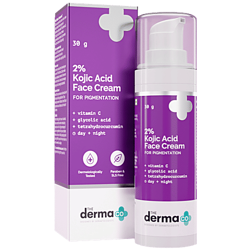 Buy The Derma Co 2% Kojic Acid Face Cream - With Vitamin C & Glycolic ...