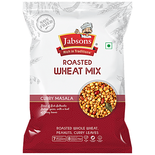 Buy JABSONS Roasted Wheat Mix - Curry Masala, Rich Authentic Indian ...
