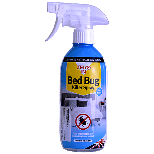 Buy Zero In Bed Bug Killer Spray - Advanced Anti-Bacterial Formula For ...