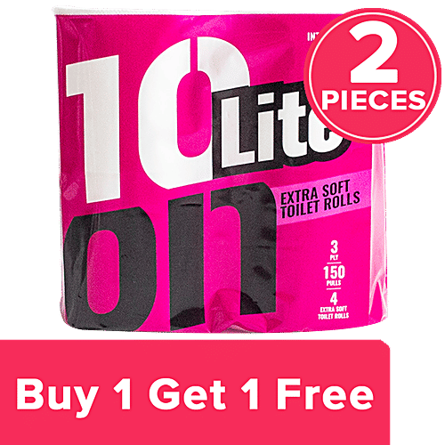 Buy 10on Tissues Toilet Rolls - 3 Ply Online at Best Price of Rs 200 ...