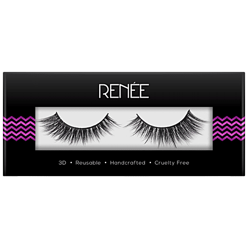 Buy Renee False Eyelashes - 3D, Made From Natural Fibres, Reusable ...