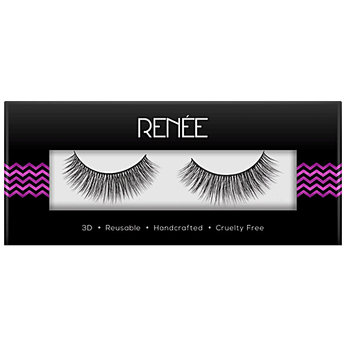 Buy Renee False Eyelashes - 3D, Made From Natural Fibres, Reusable ...